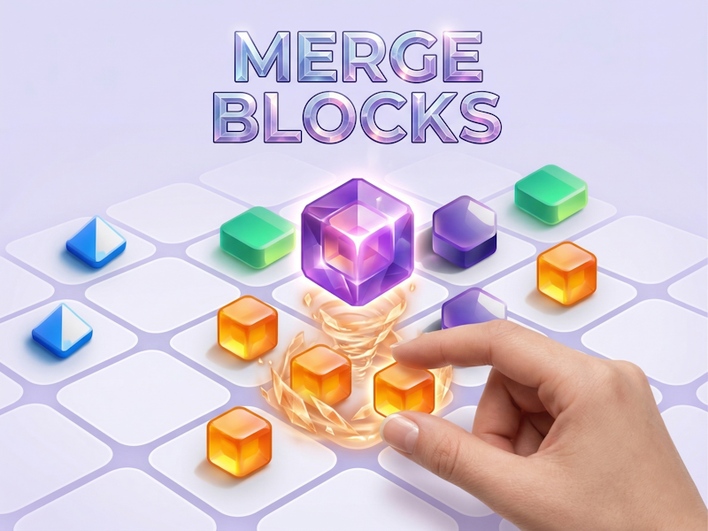 Merge Blocks 🕹️ Hraj online na SGameS